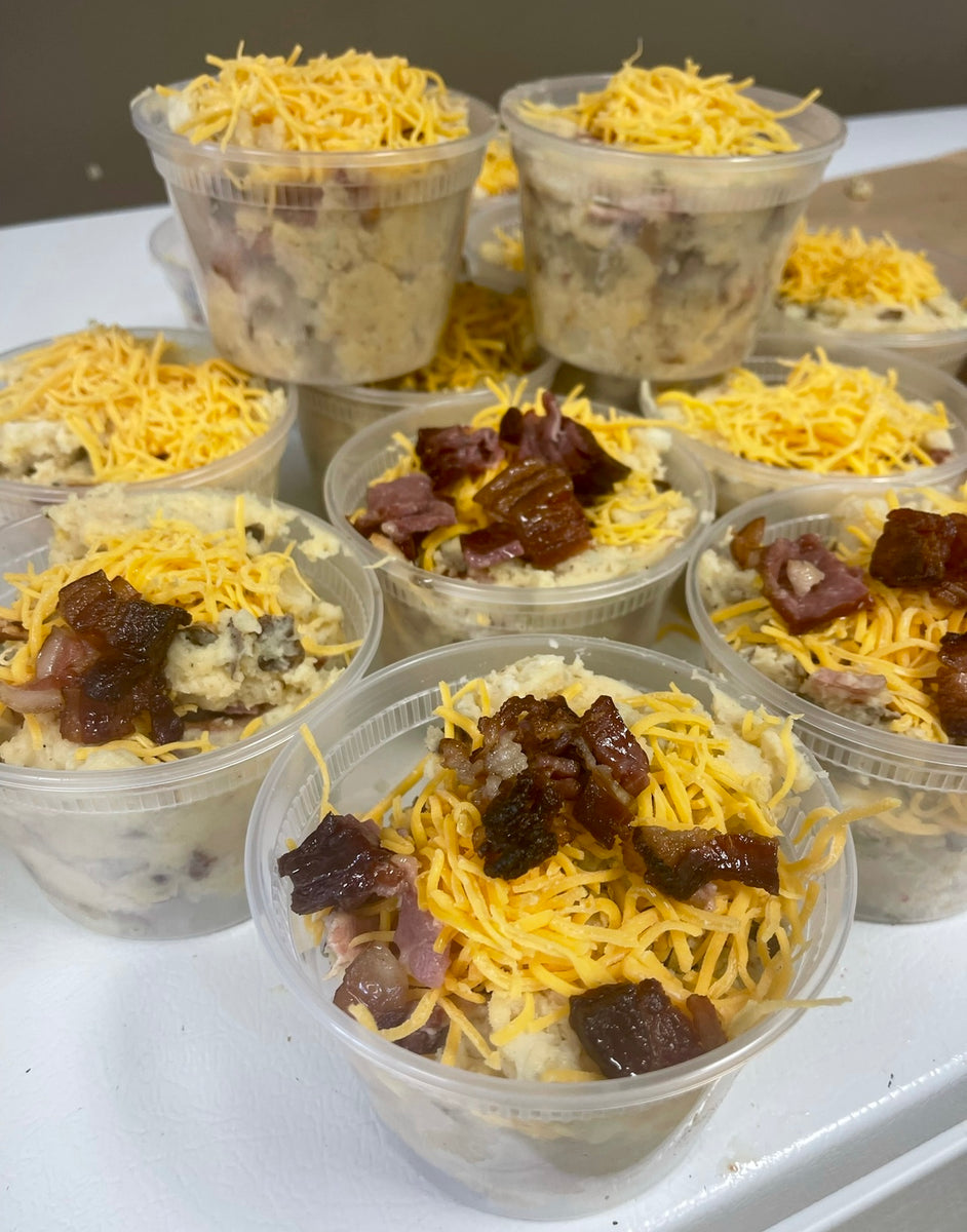 Loaded Mashed Potatoes - Approx. 1 lb. (1-3 people) – The Upper Cut KC